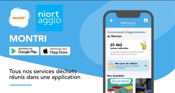 Montri : application pour mieux trier vos déchets - Mairie d'Echiré (79)